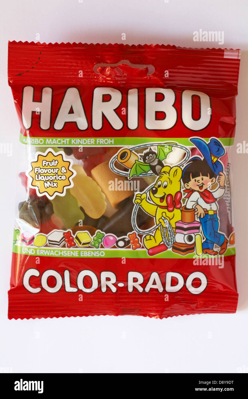 Haribo color rado bonbons -Fotos und -Bildmaterial in hoher Auflösung ...