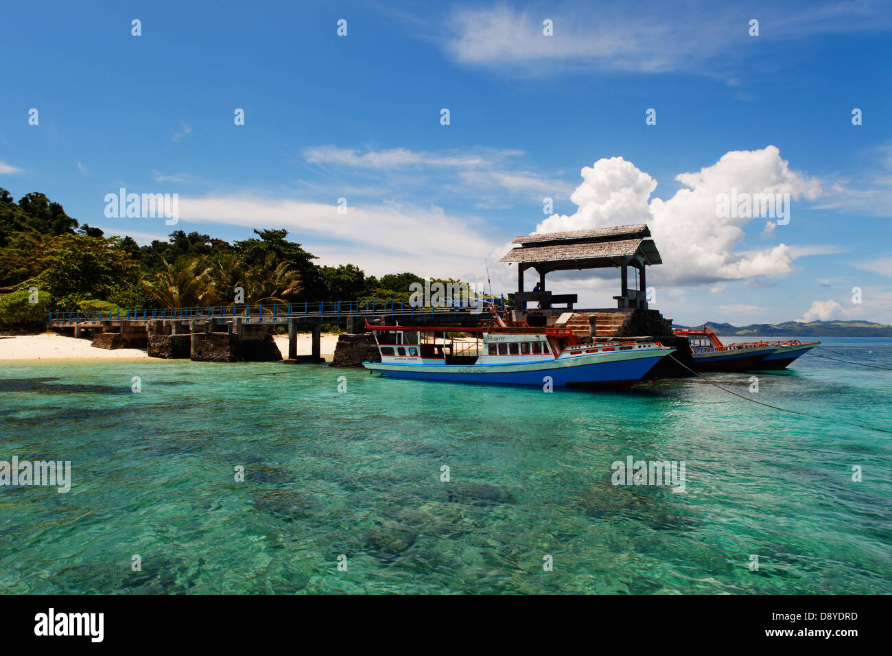 Gangga Island Resort, Sulawesi, Indonesien Stockfotografie - Alamy