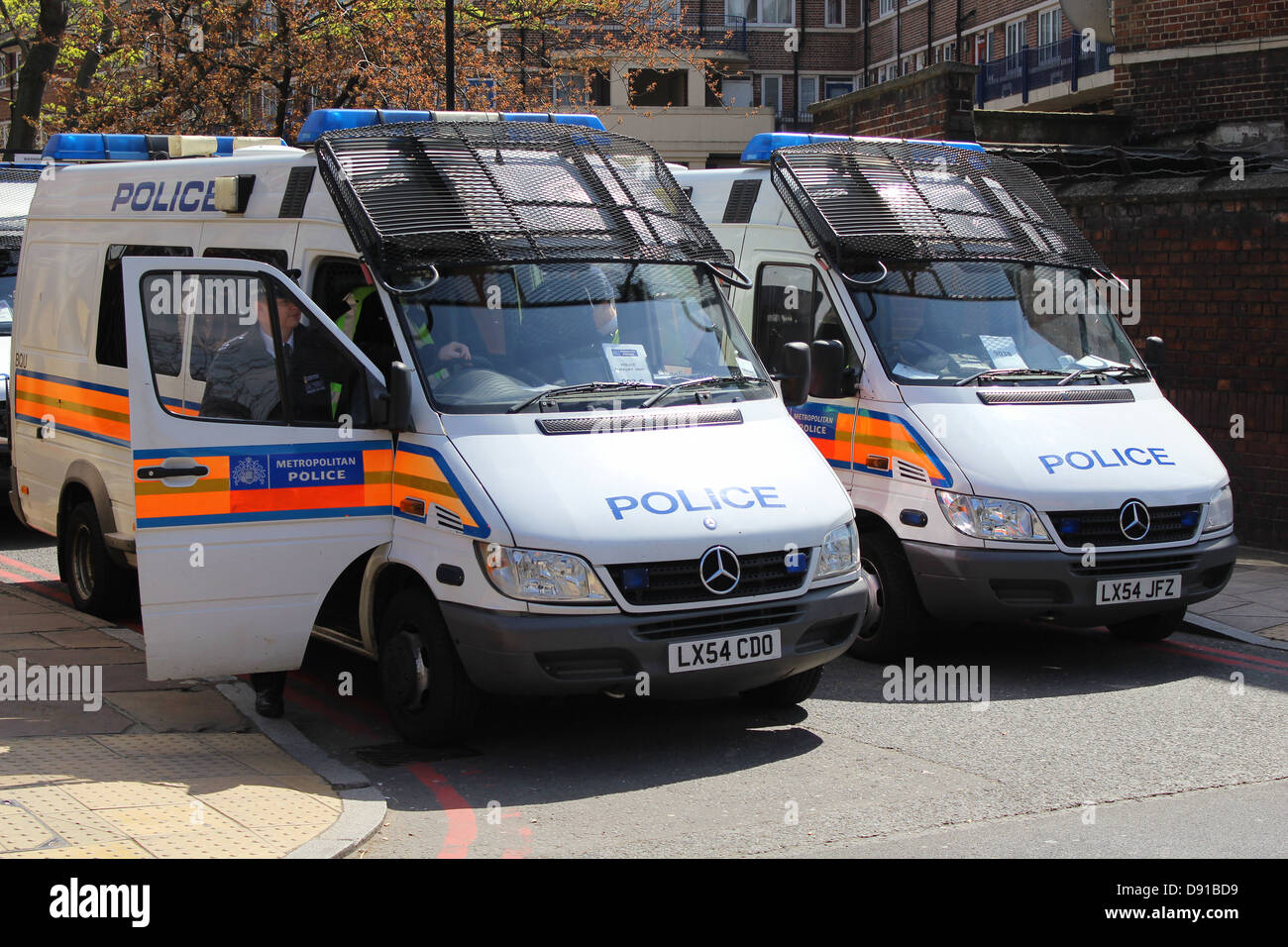 London england uk police van -Fotos und -Bildmaterial in hoher ...