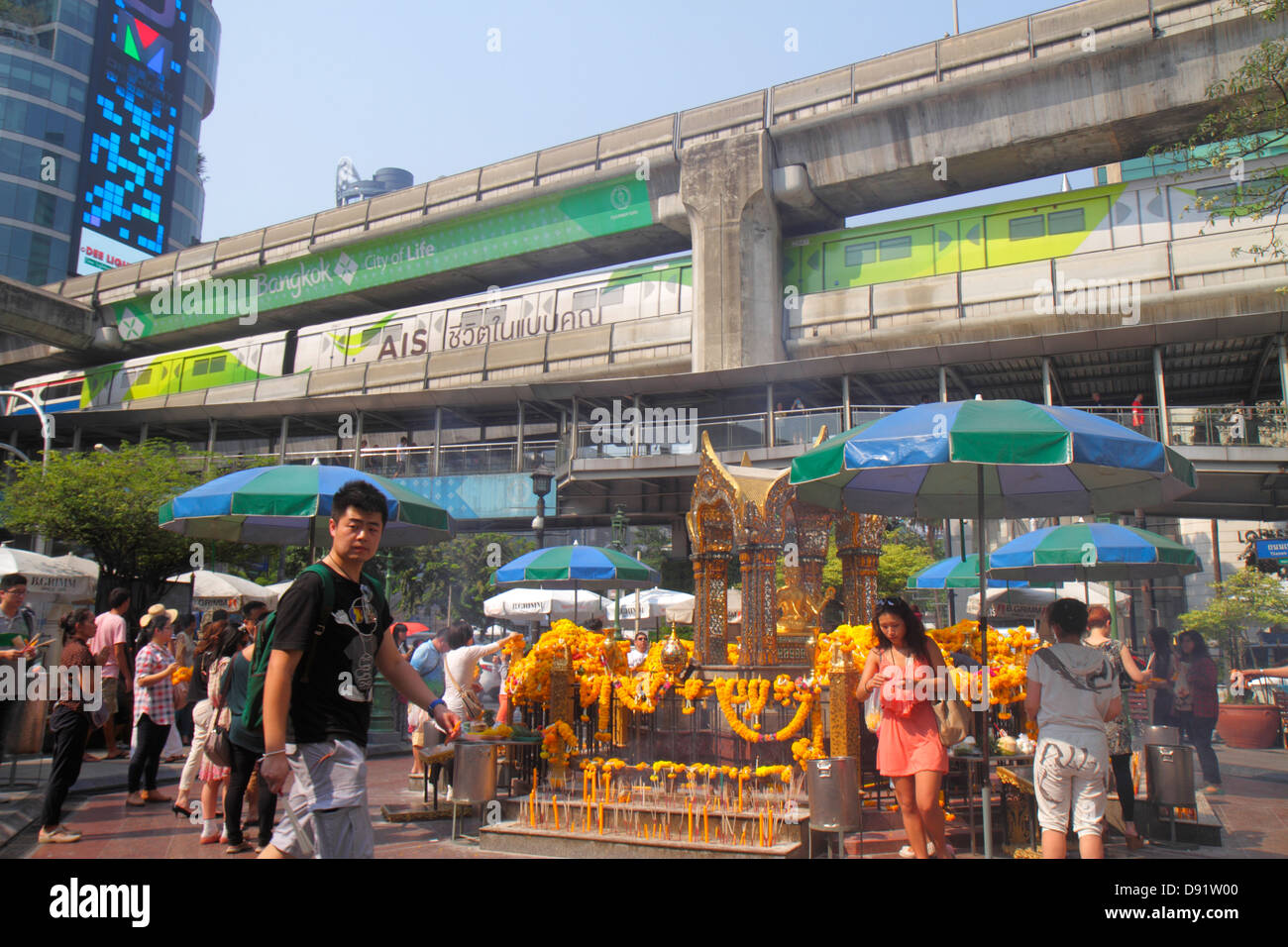 Thailand, Thai, Bangkok, Pathum Wan, Ratchadamri, CentralWorld Plaza ...