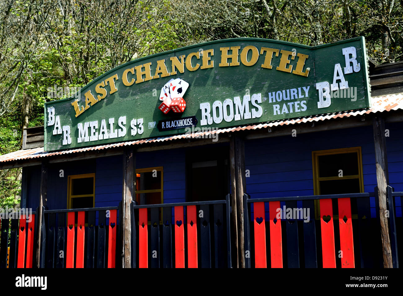 Letzte Chance, Hotel, Cowboy Town, Blackgang Chine, Fantasy Park, Isle ...