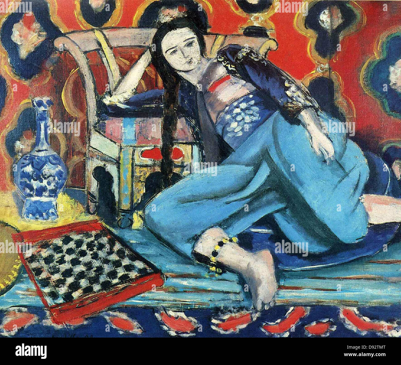 Henri Matisse Odalisque au Fauteuil Turc Ou Odaliske de Gris À l ...