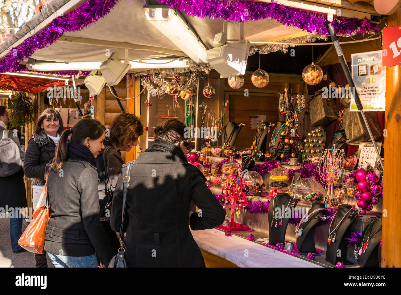 Christmas market montpellier hérault languedoc roussillon -Fotos und ...