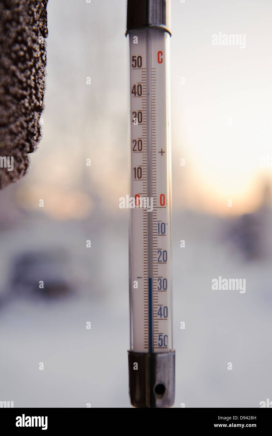 Minus degrees -Fotos und -Bildmaterial in hoher Auflösung – Alamy