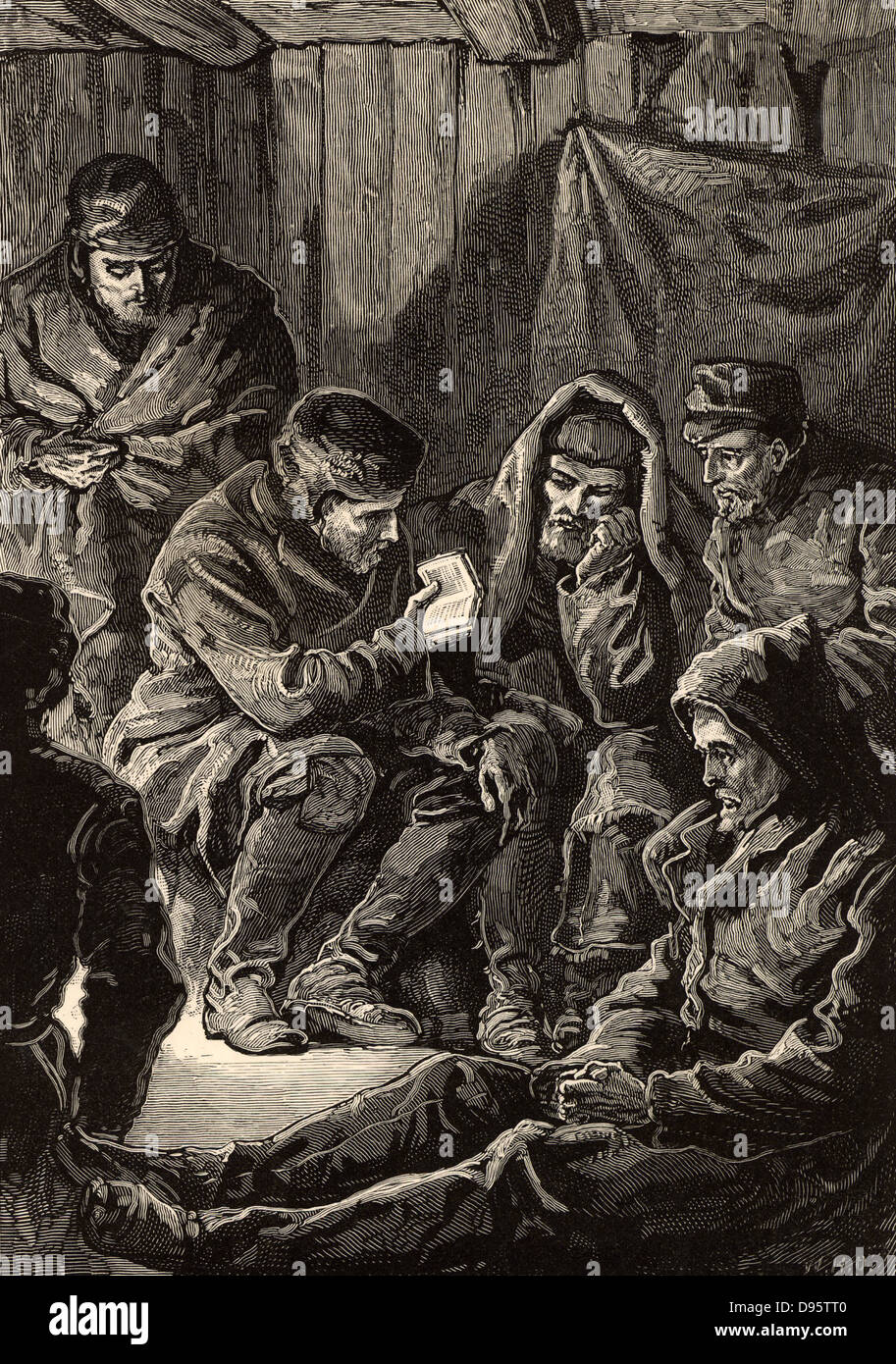 Britische overland Arktis Expedition von Sir John Franklin (1786-1847 ...