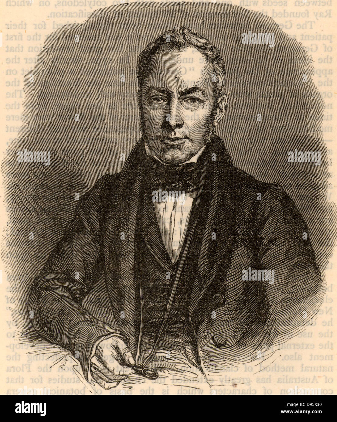 Robert Brown (1773-1858) Schottischer Botaniker, bei Montrose ...