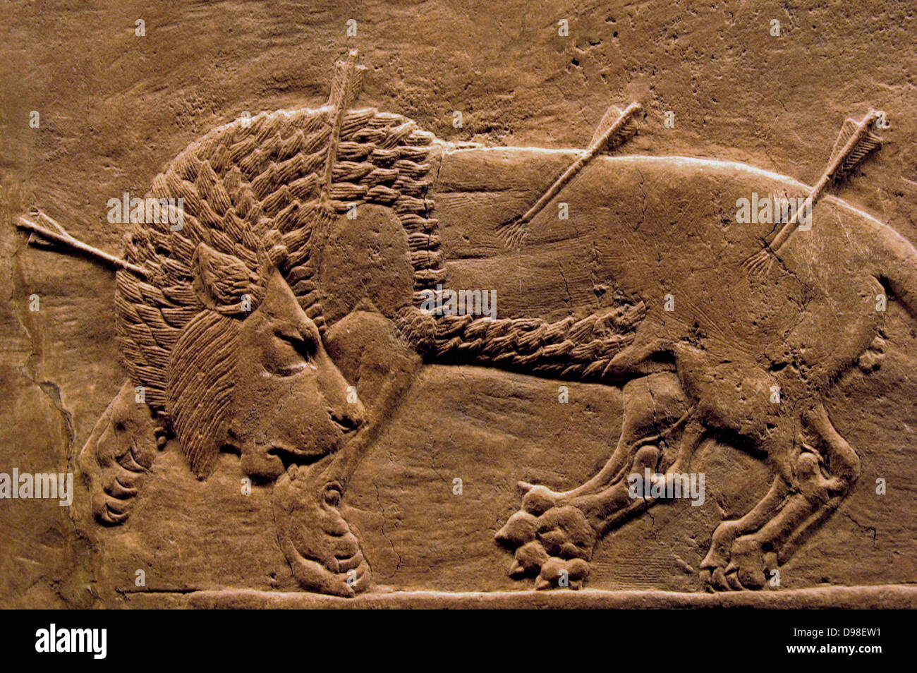 Bas relief from nineveh -Fotos und -Bildmaterial in hoher Auflösung – Alamy