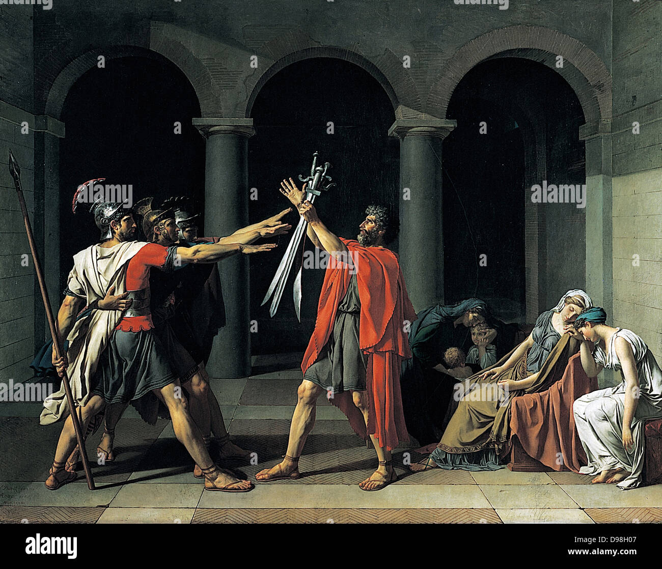 Jacques-Louis David (30. August 1748 – 29. Dezember 1825) war ein ...