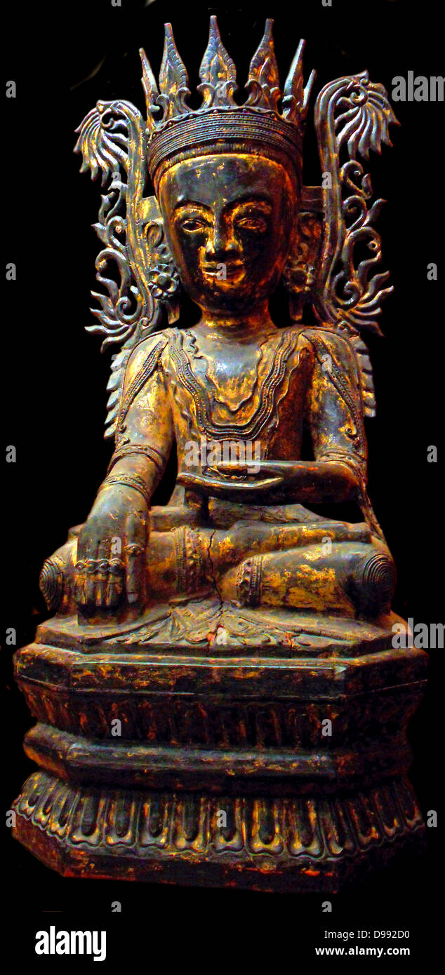 Buddhistische Asiatische Kunst Kambodscha Khmer Geschichte Historisches Archiv Archiv Stockfotos ...