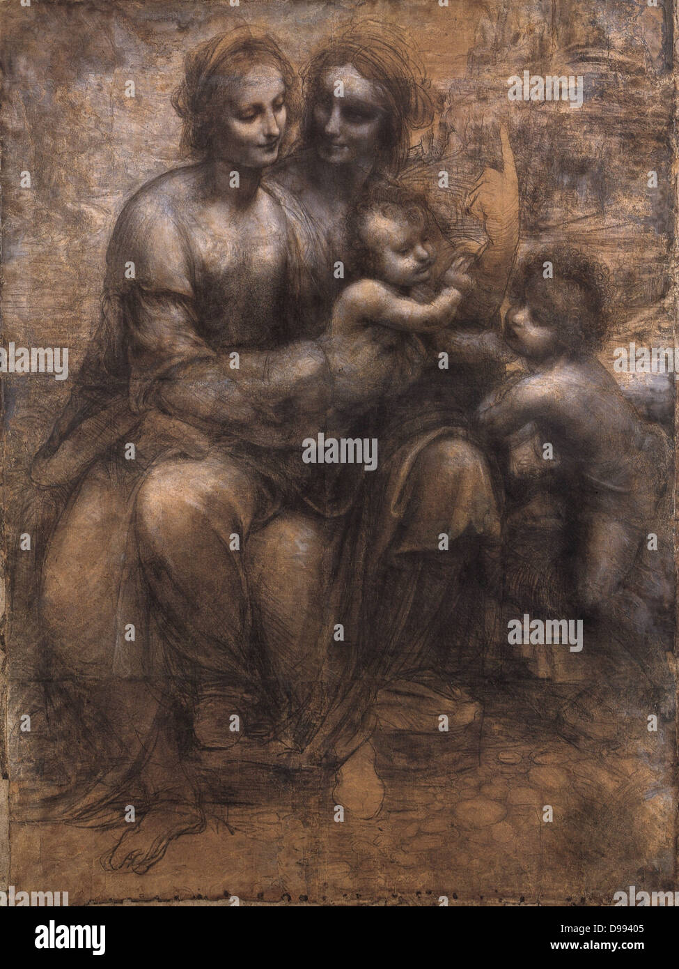 Leonardo Cartoon History , Leonardo da Vinci: Facts, Paintings ...