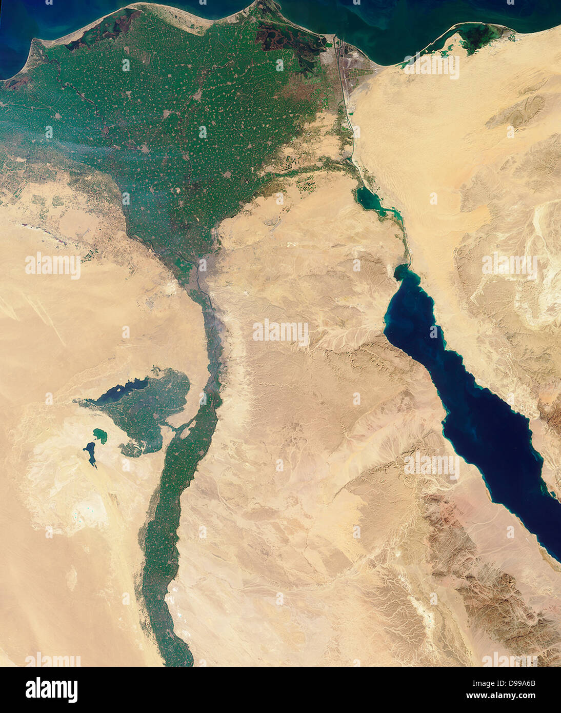 Nile river satellite -Fotos und -Bildmaterial in hoher Auflösung – Alamy