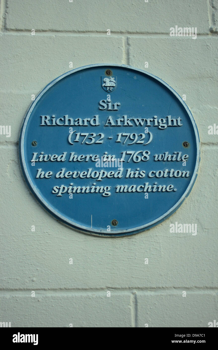 Sir richard arkwright inventor spinning -Fotos und -Bildmaterial in ...