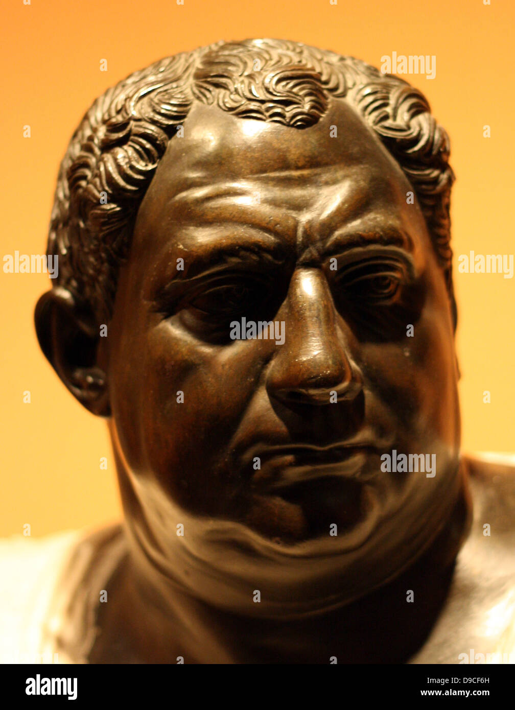 Büste des Kaisers Vitellius (15-69AD) Bronze und Marmor Büste 17 ...