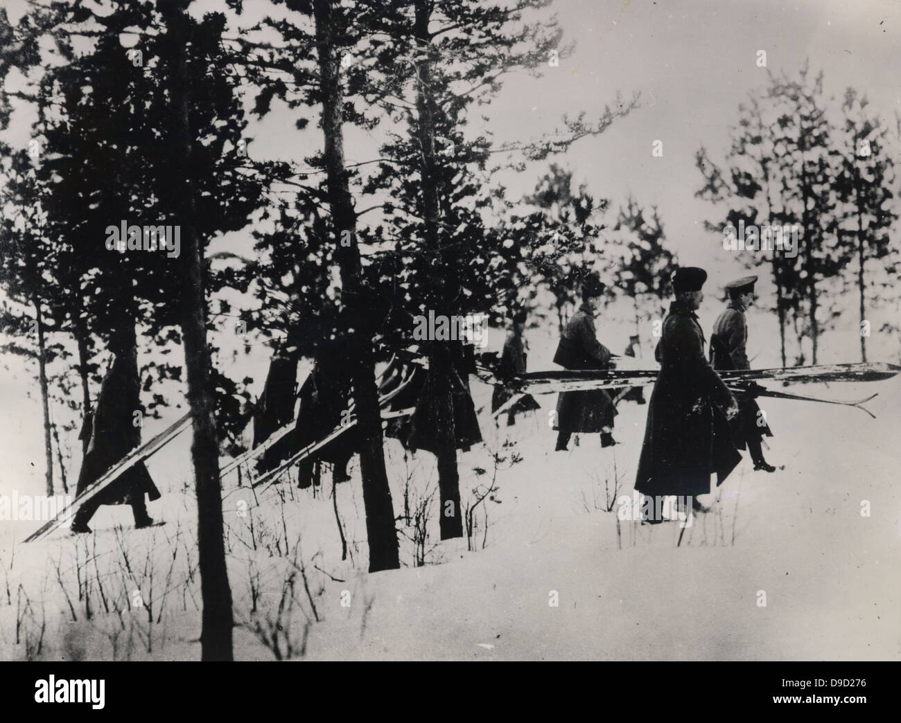 Soldaten Im Schnee Stockfotos & Soldaten Im Schnee Bilder - Alamy