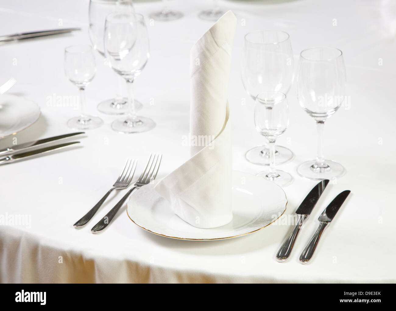 Place setting -Fotos und -Bildmaterial in hoher Auflösung – Alamy