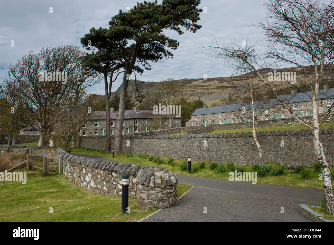Walisisches schieferbergbaudorf -Fotos und -Bildmaterial in hoher ...