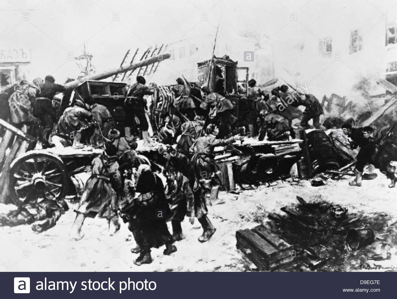 Russian Revolution Of 1905 Stockfotos & Russian Revolution Of 1905 ...