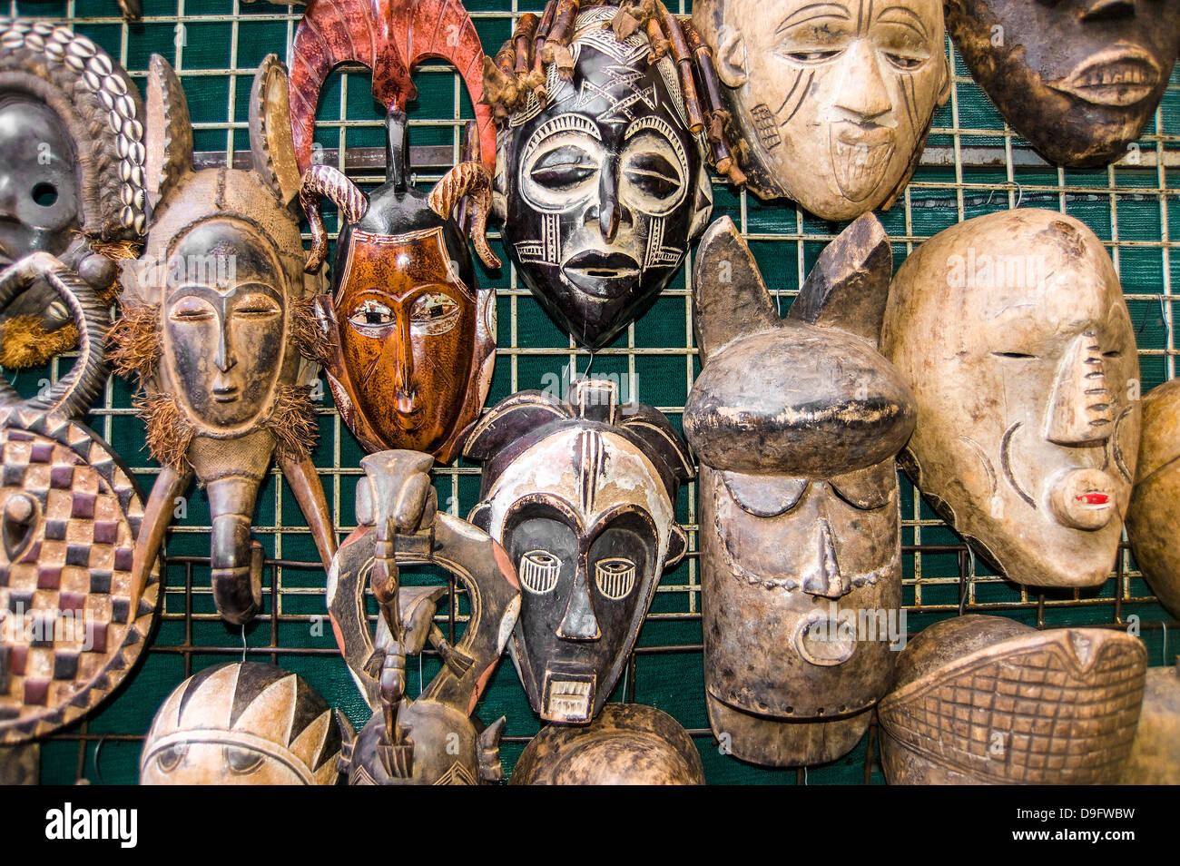 Africa Masks Stockfotos und -bilder Kaufen - Alamy