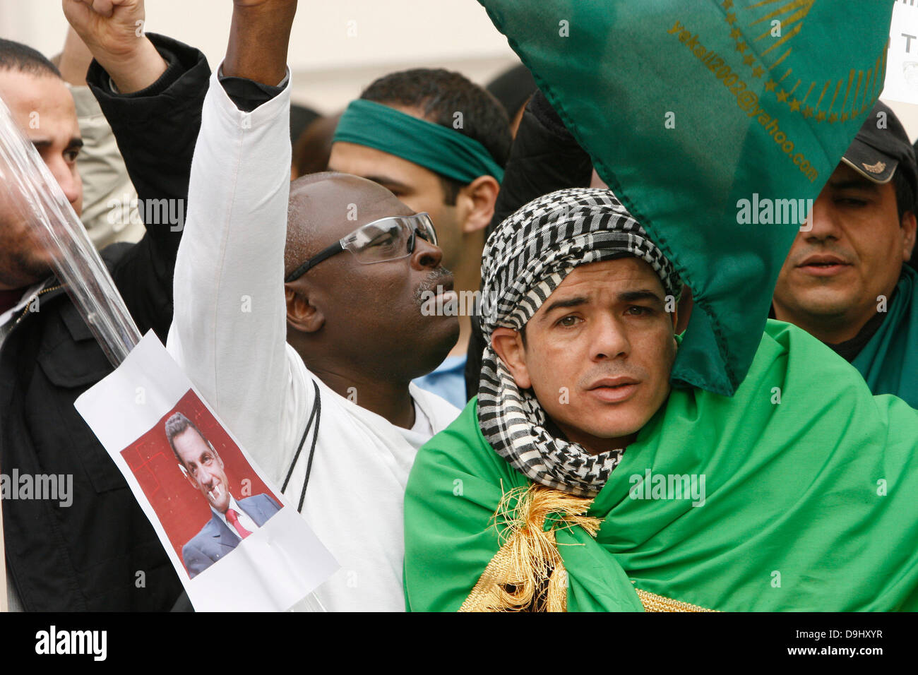 Pro Gaddafi Stockfotos und -bilder Kaufen - Alamy
