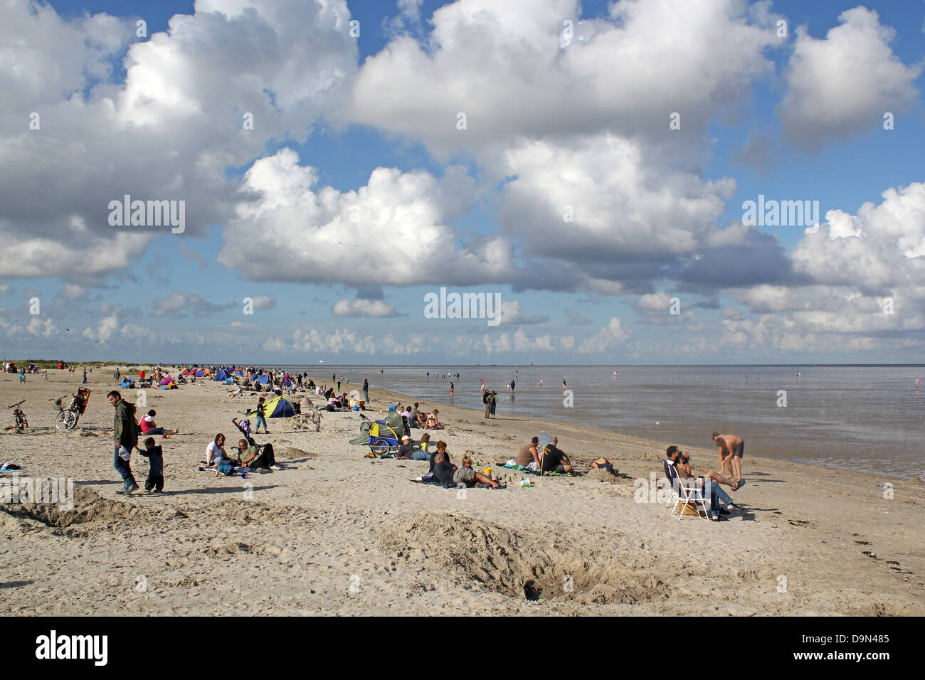 Deutschland, Deutschland, Niedersachsen, senken, Sachsen, Wangerland ...