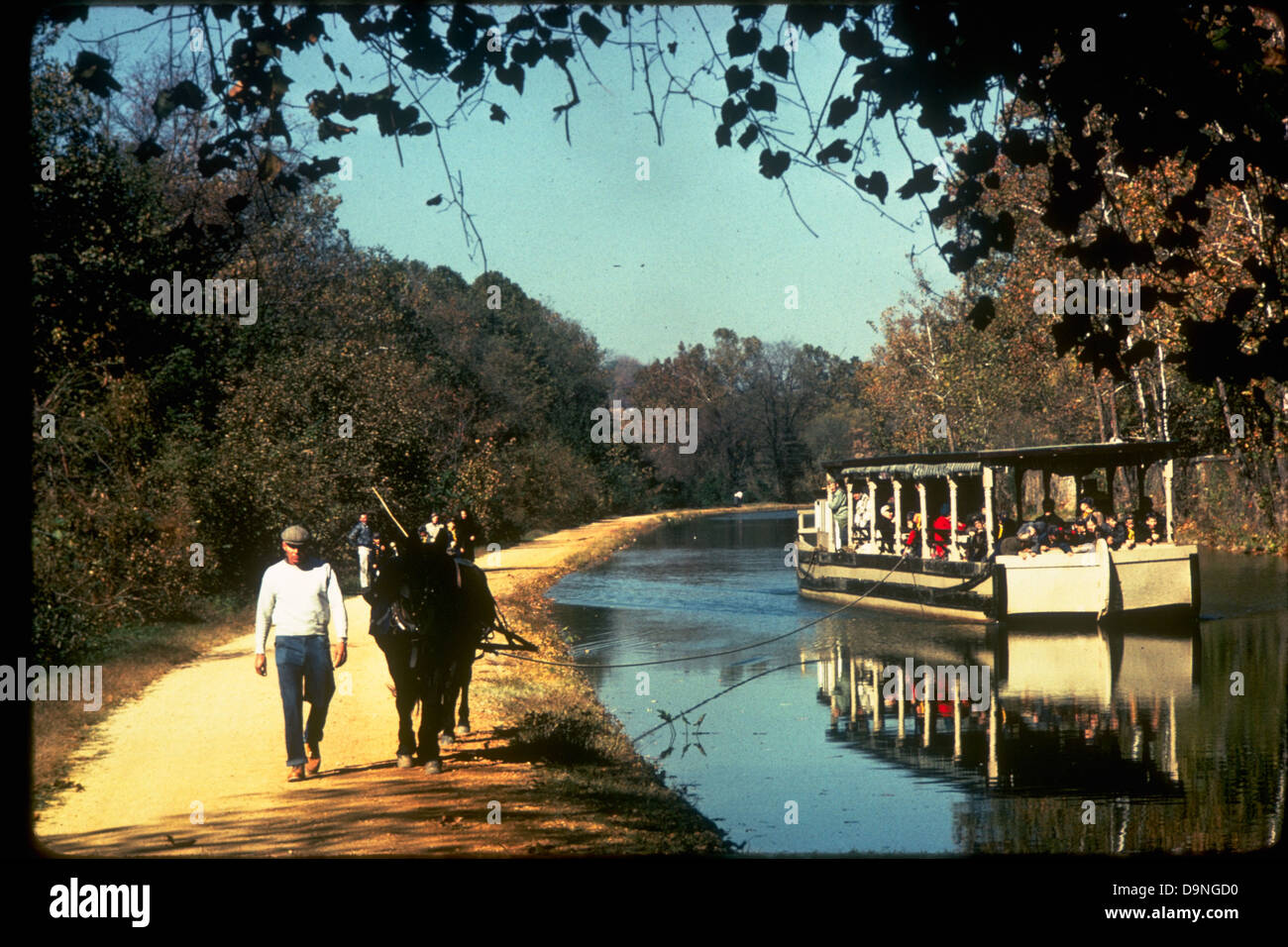 Der Chesapeake and Ohio Canal National Historical Park erstreckt sich ...