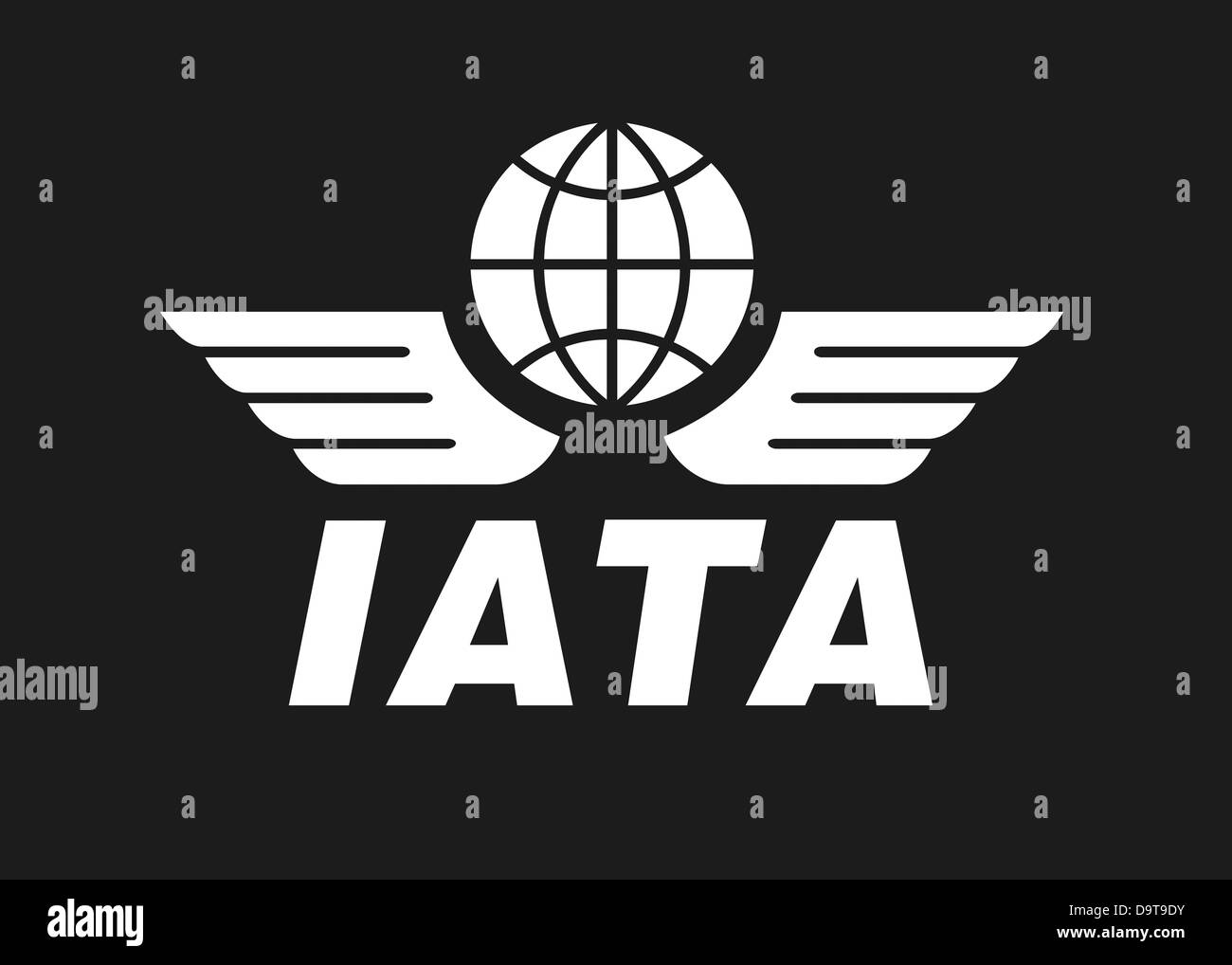 IATA / International Air Transport Association Logo Fahne symbol Symbol ...