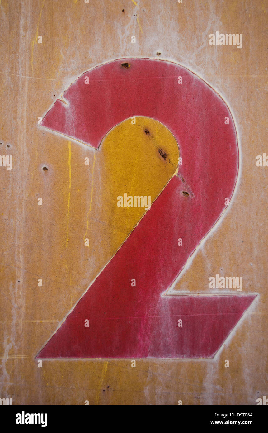Numero 2 para colorear -Fotos und -Bildmaterial in hoher Auflösung – Alamy