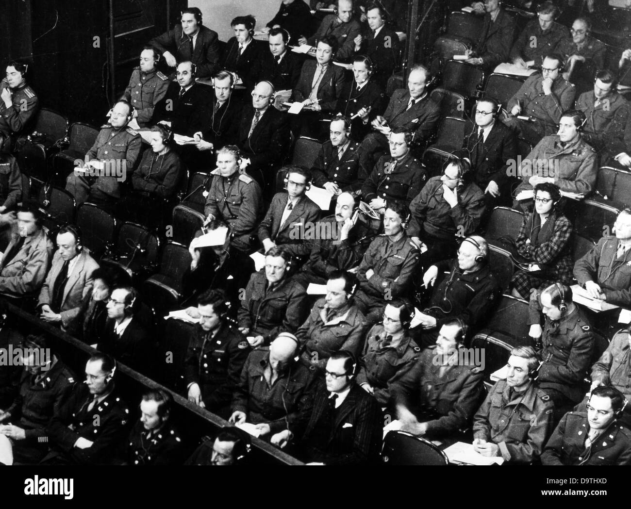 International Military Tribunal At Nuremberg Stockfotos & International ...