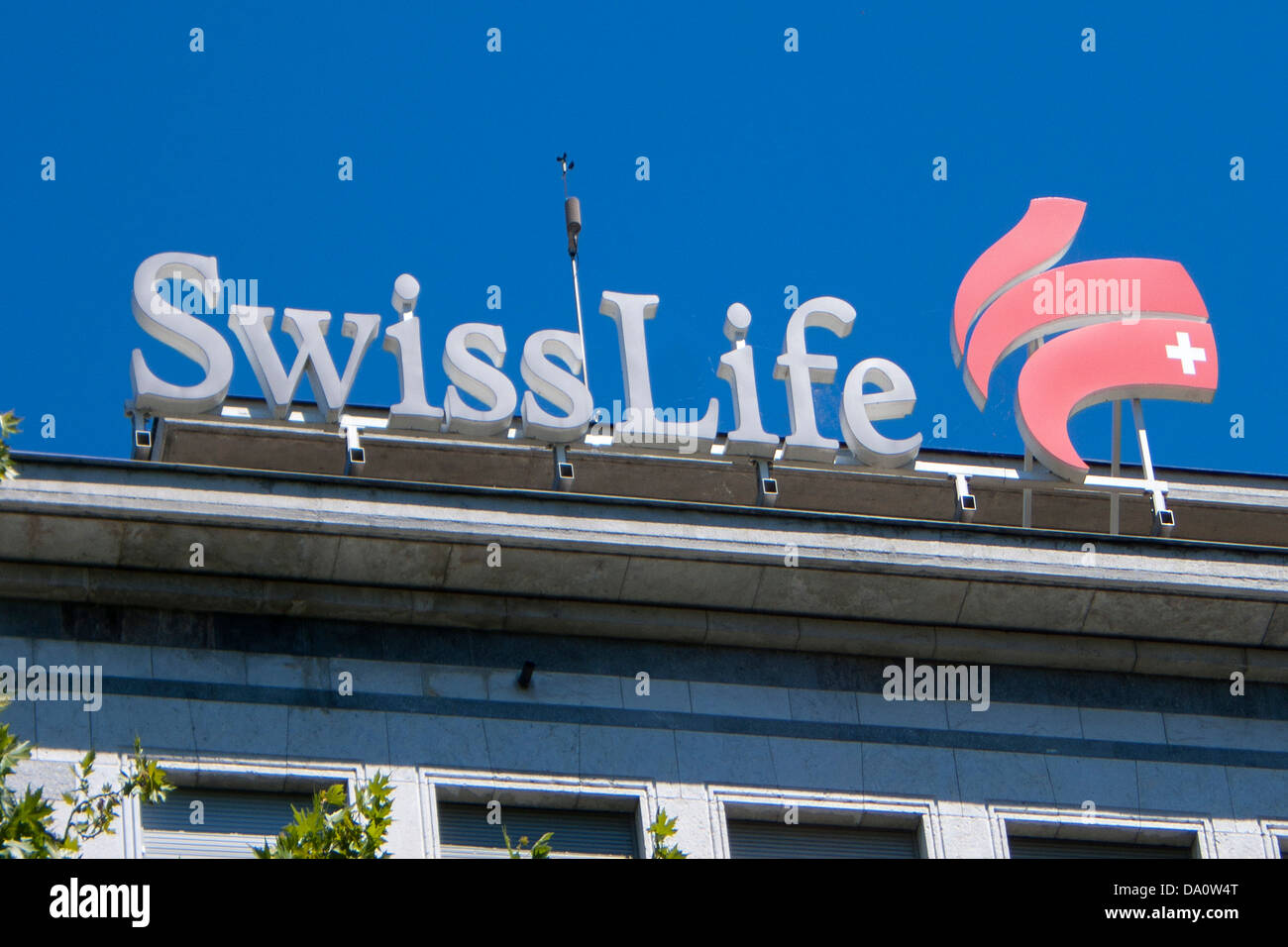 Logo von Swiss Life, Zürich, Schweiz Stockfotografie - Alamy