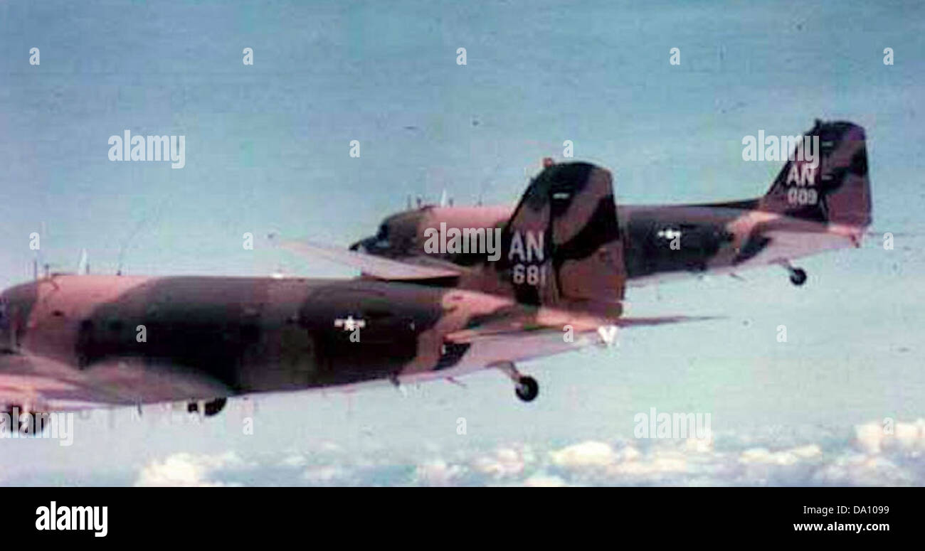 362d taktische Electronic Warfare Squadron EC-47 Da Nang 1972 ...