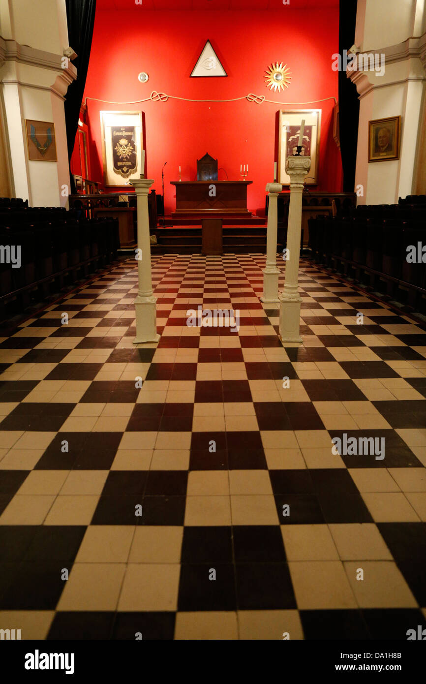 Grande Loge de France. Franklin Delano Roosevelt Freimaurerloge Zimmer ...