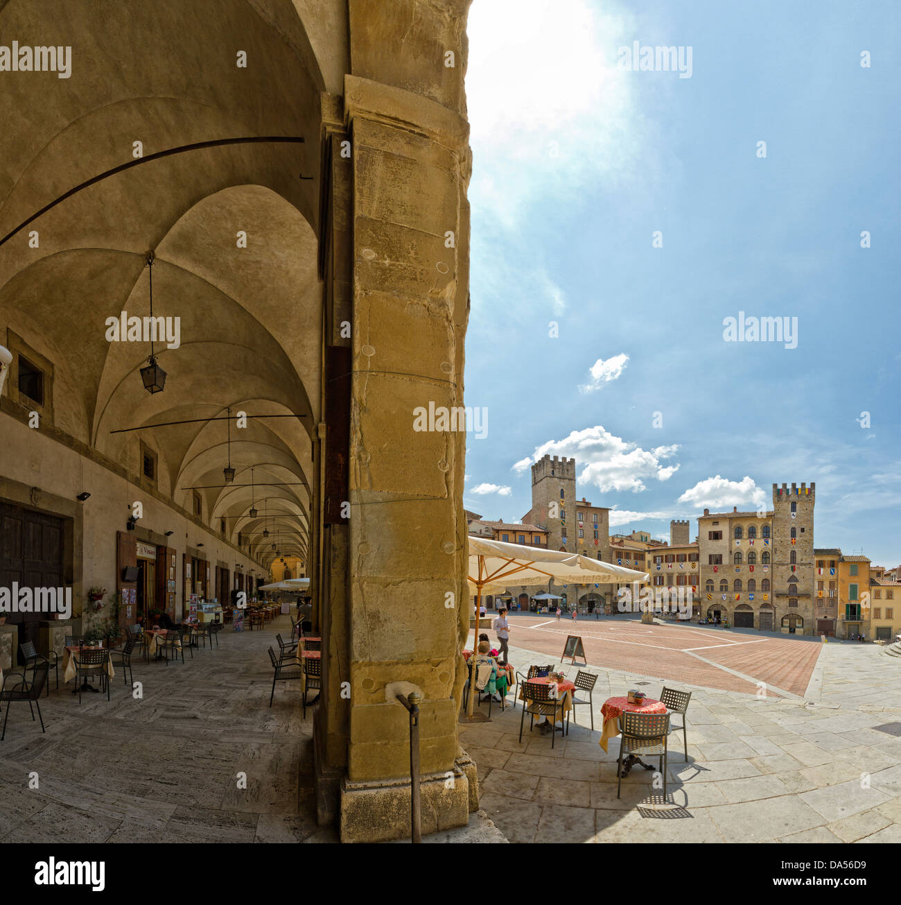 Loggia del vasari -Fotos und -Bildmaterial in hoher Auflösung – Alamy