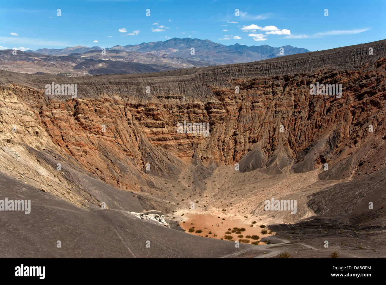 Ubehebe, Krater, Death Valley Nationalpark, Kalifornien, Vulkan, USA ...