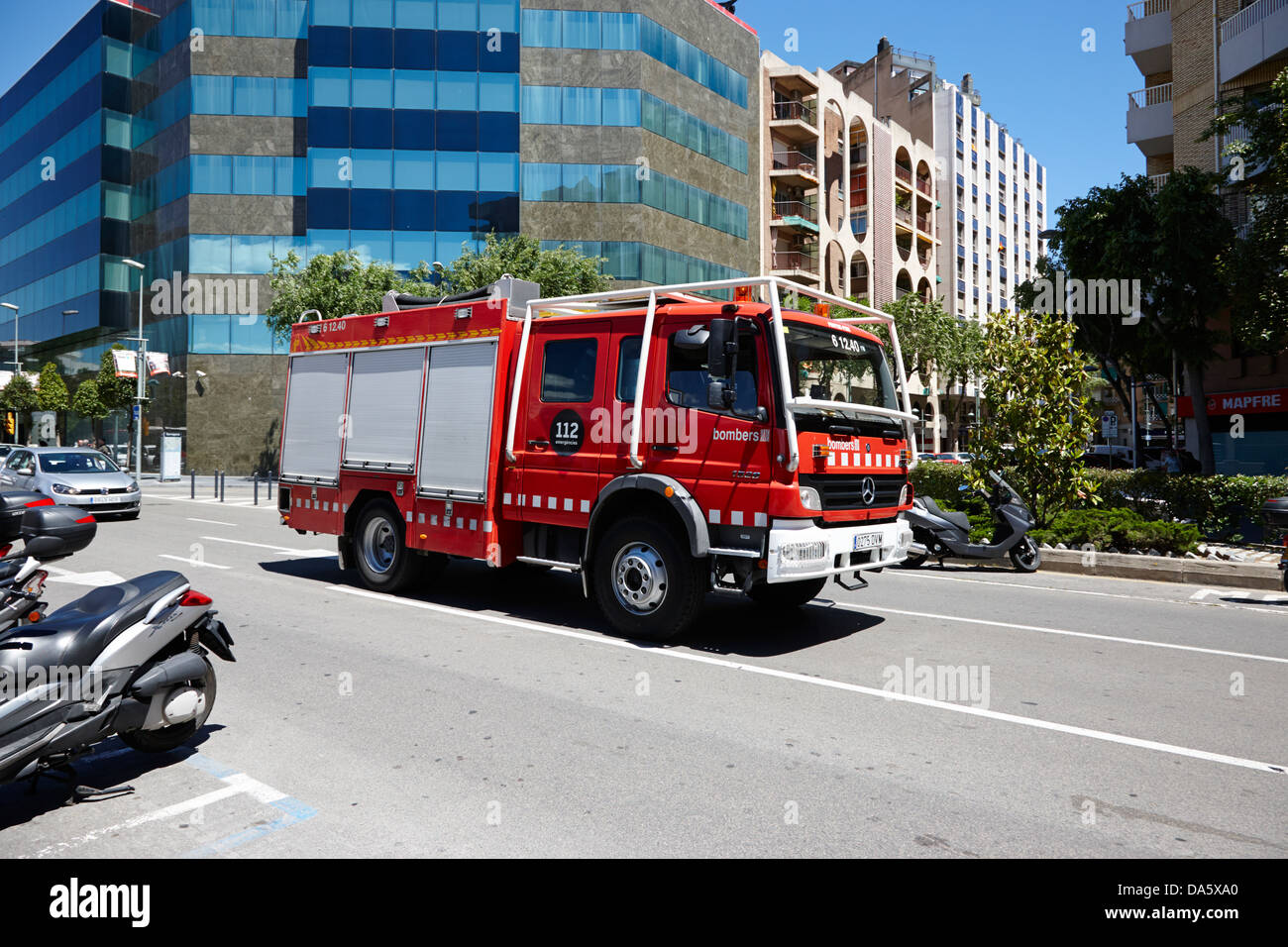 Spanish fire truck -Fotos und -Bildmaterial in hoher Auflösung – Alamy