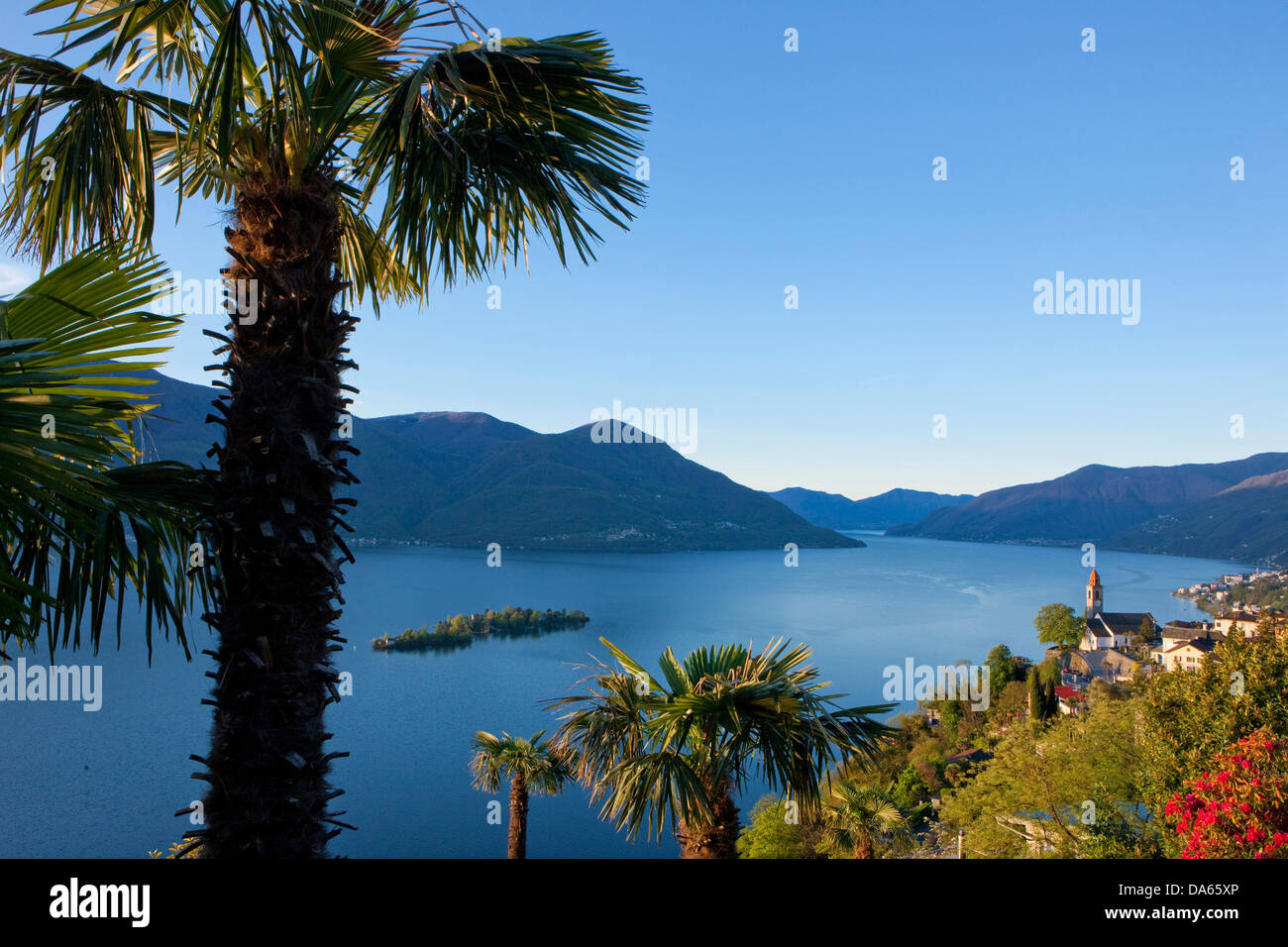 Brissago Inseln, Inseln, Kanton, TI, Ticino, Südschweiz, See, Seen ...