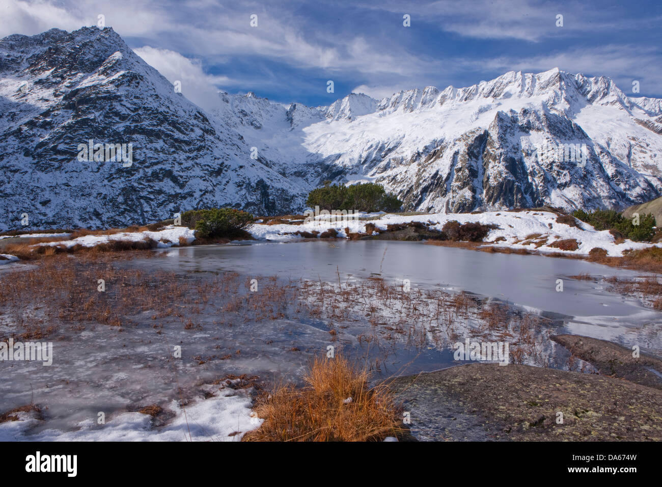 Göscheneralp, Herbst, Berg, Berge, Bergsee, See, Natur, Kanton, UR, Uri ...