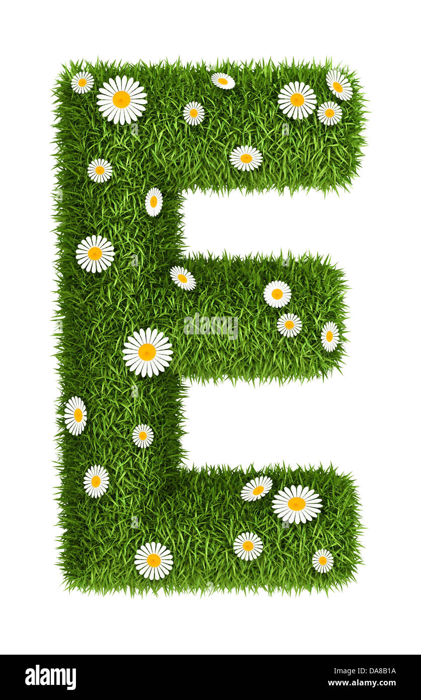 Buchstaben e blume Stockfotos und -bilder Kaufen - Alamy