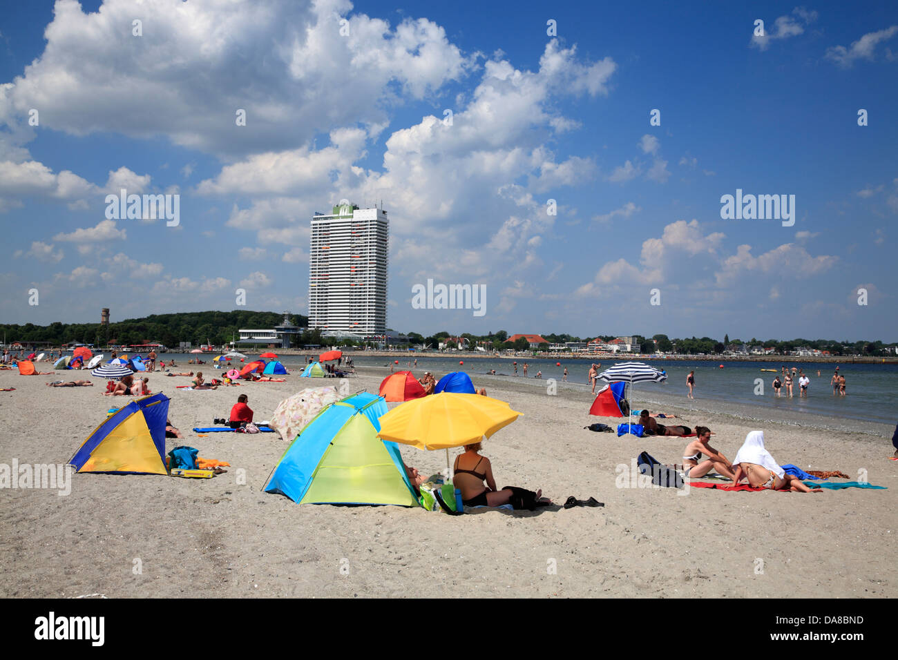 Priwall Strand, Travemünde, Schleswig-Holstein, Ostseeküste ...