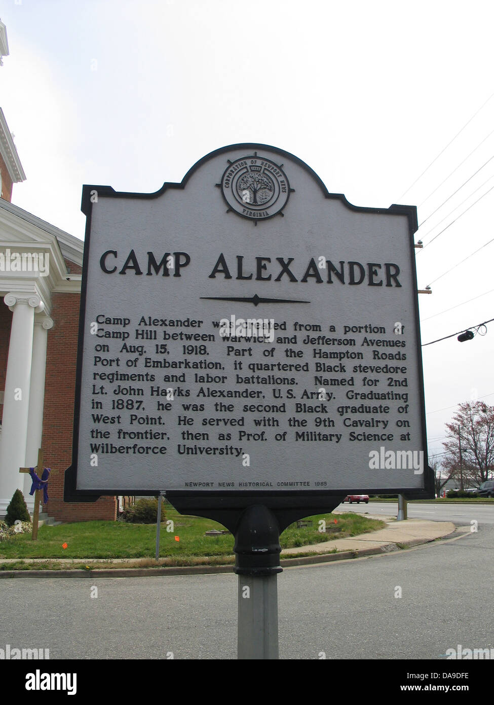 CAMP ALEXANDER Camp Alexander wurde von einem Teil des Camp Hill ...