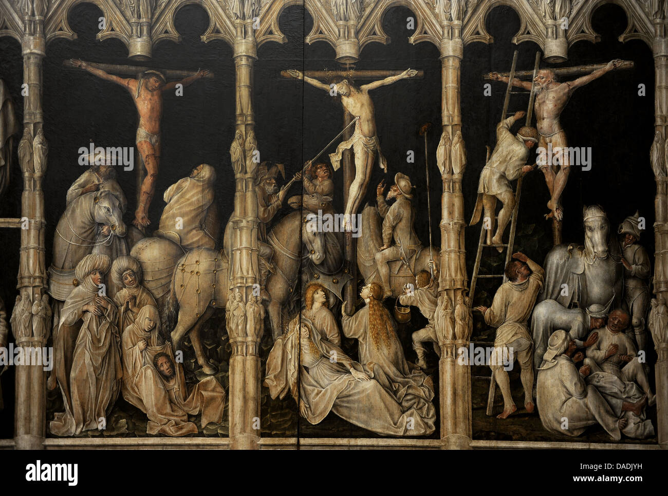 Kreuzigung mit heiligen coloman -Fotos und -Bildmaterial in hoher Auflösung – Alamy