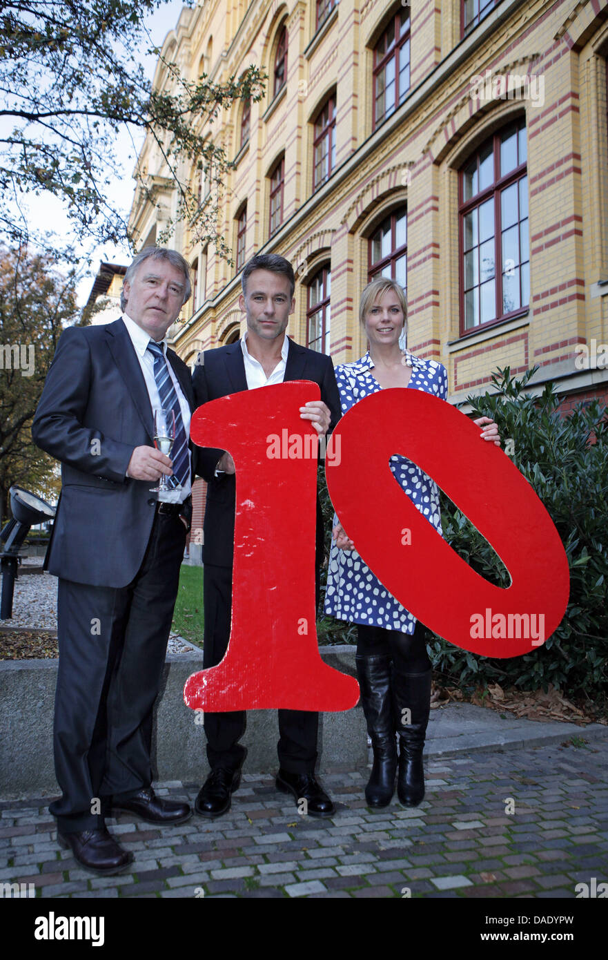 Das Team der "Soko Leipzig", Schauspieler Andreas Schmidt-Schaller ...