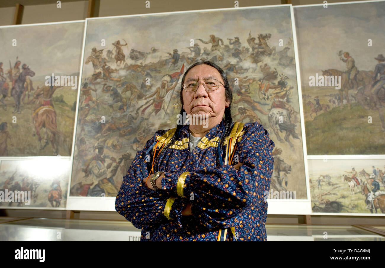 Ernie LaPointe, Urenkel des Hunkpapa Lakota Sioux Häuptling Sitting ...