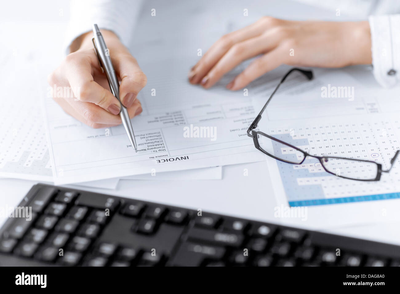 Invoice form -Fotos und -Bildmaterial in hoher Auflösung – Alamy