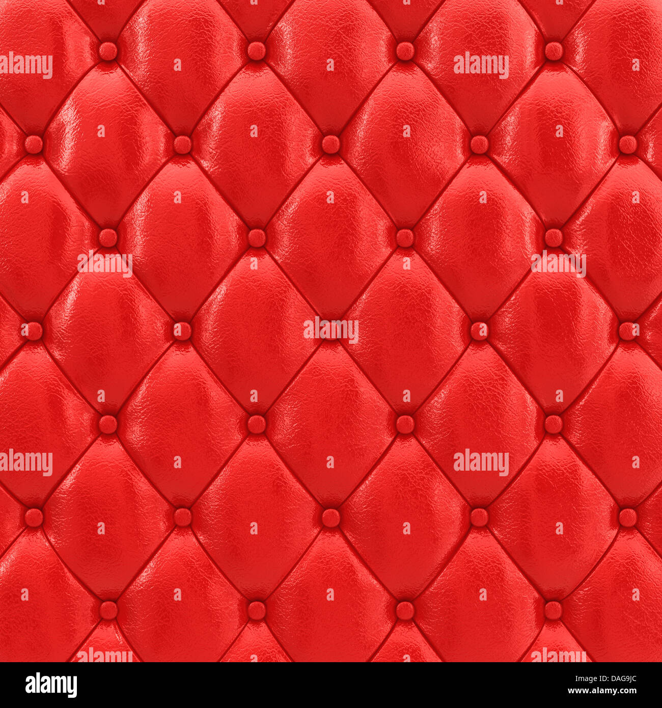 Rote Polster Muster, 3d illustration Stockfotografie - Alamy