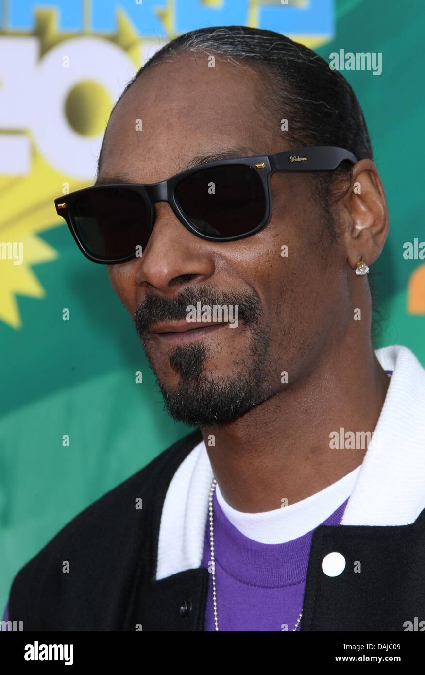 US-amerikanischer Rapper Snoop Dogg besucht der Nickelodeon Kids ...