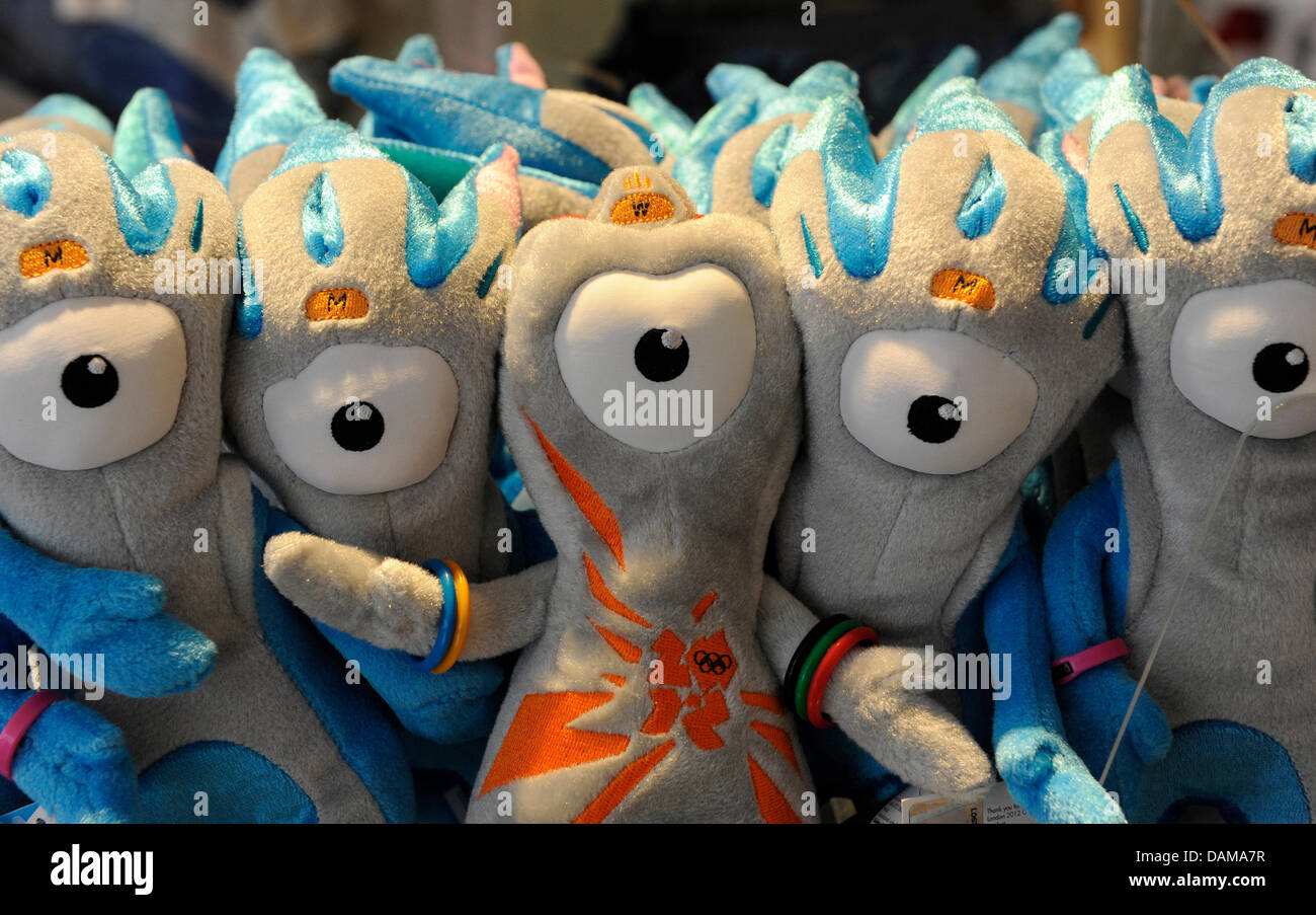 Olympische olympische maskottchen olympics wenlock mandeville -Fotos ...