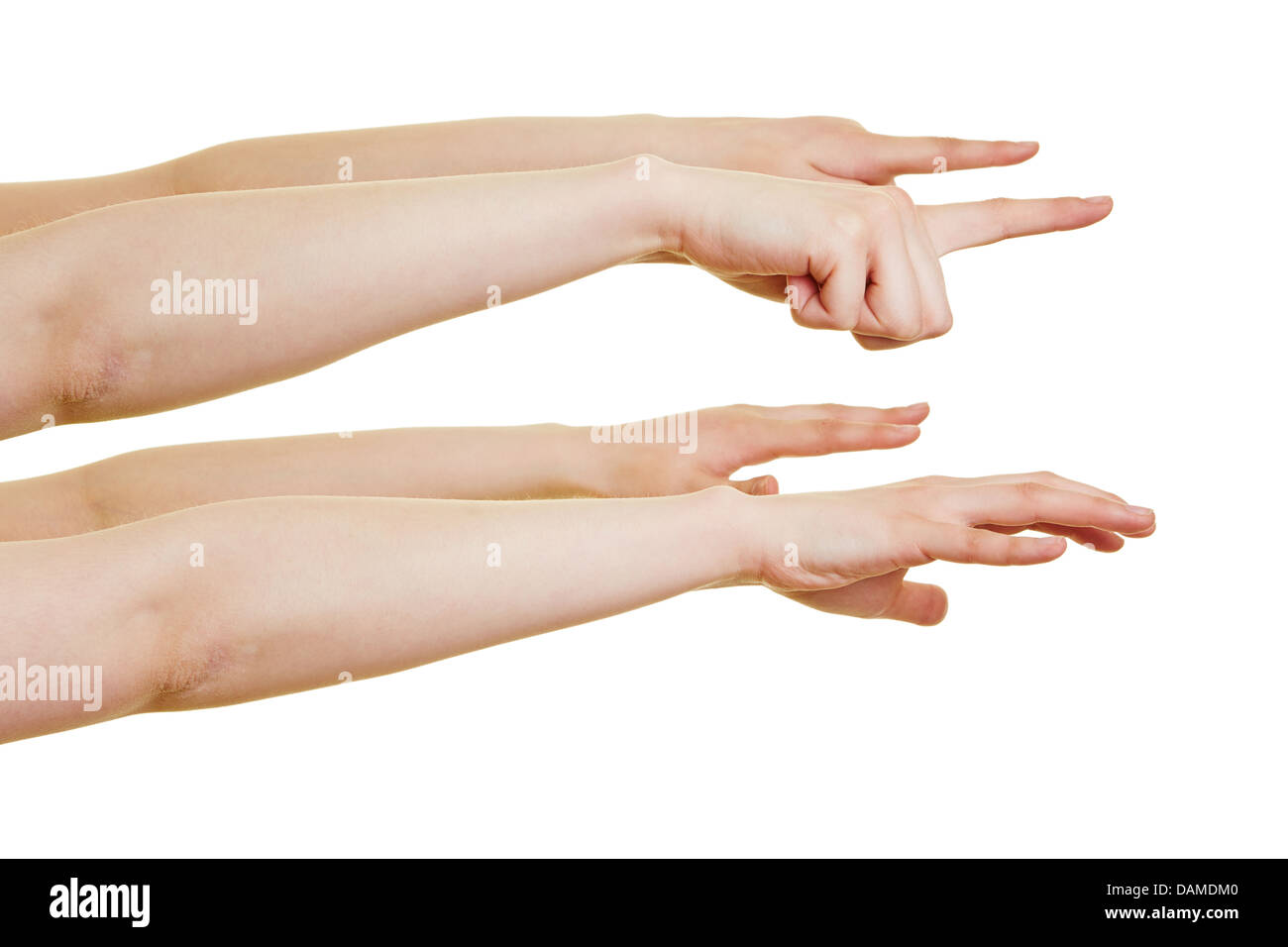 Hands reaching out -Fotos und -Bildmaterial in hoher Auflösung – Alamy