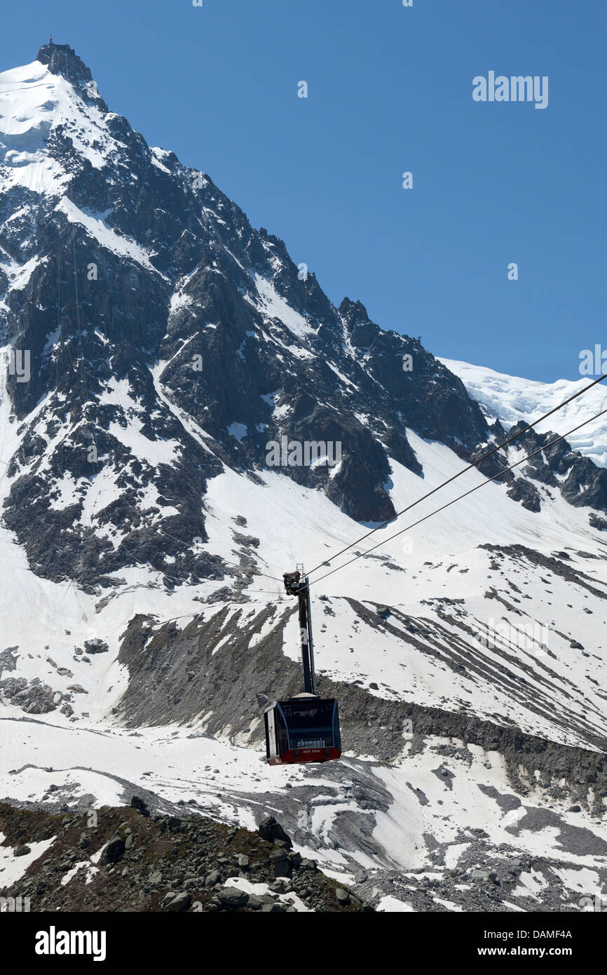 Aiguille du midi seilbahn in chamonix -Fotos und -Bildmaterial in hoher Auflösung – Alamy