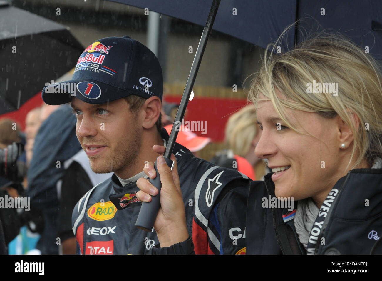 Red Bull Racing Pressesprecher Sebastian Vettel Fotos Und