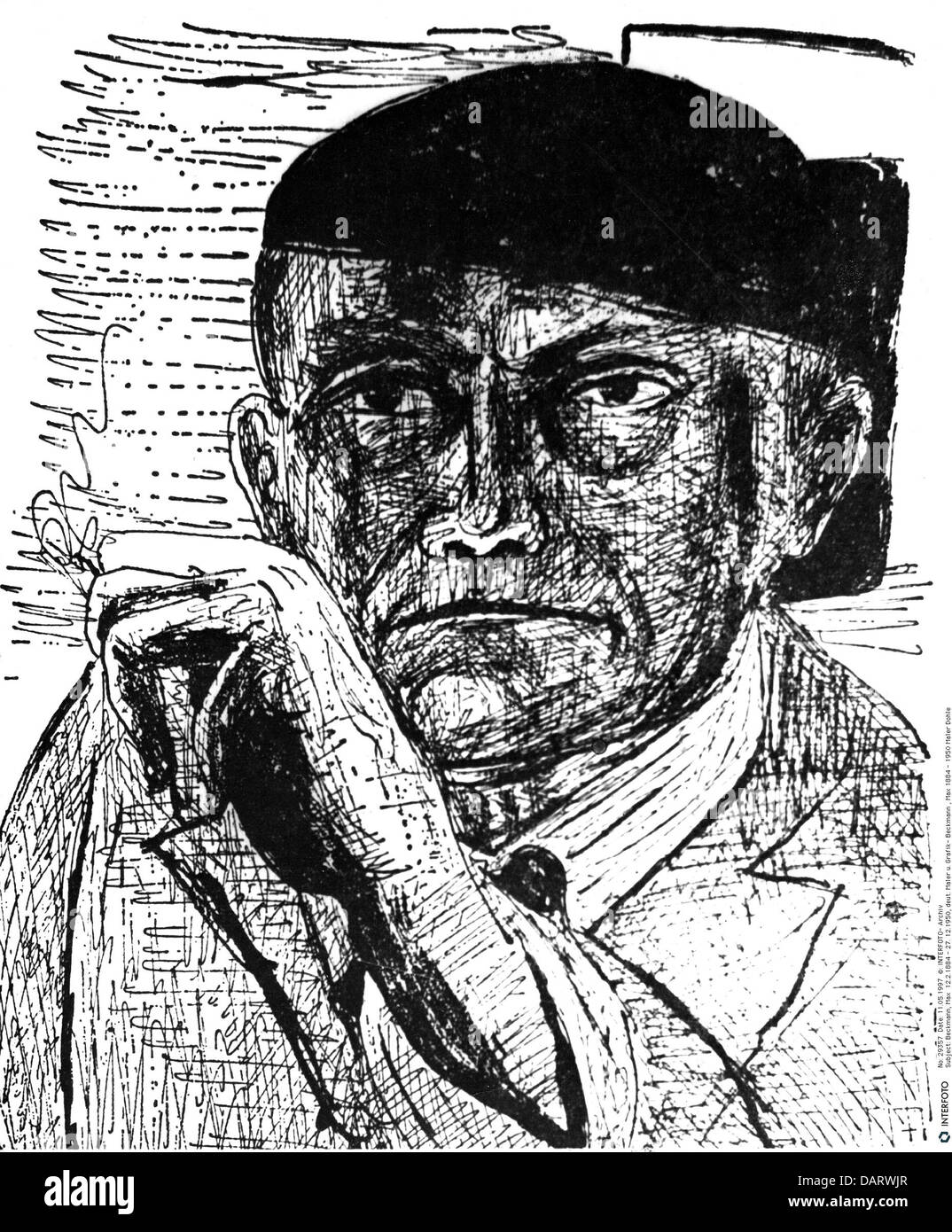 Max beckmann artist painter Schwarzweiß-Stockfotos und -bilder - Alamy